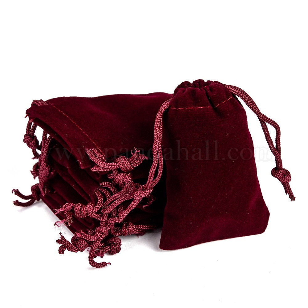 Wholesale Rectangle Velvet Pouches - Pandahall.com