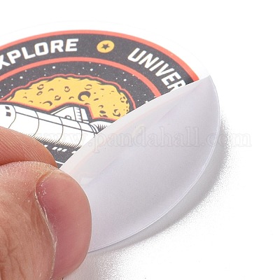 Wholesale Cartoon Aerospace Theme Badge Paper Stickers Set - Pandahall.com