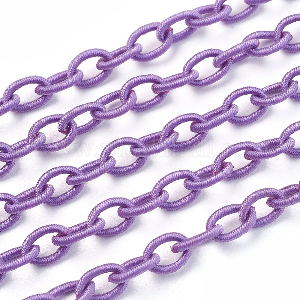 Wholesale Handmade Nylon Cable Chains Loop - Pandahall.com