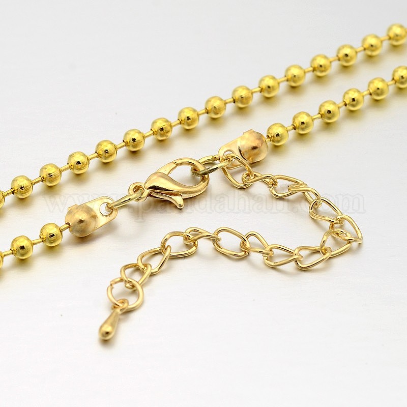 Wholesale Iron Ball Chain Necklace Making - Pandahall.com