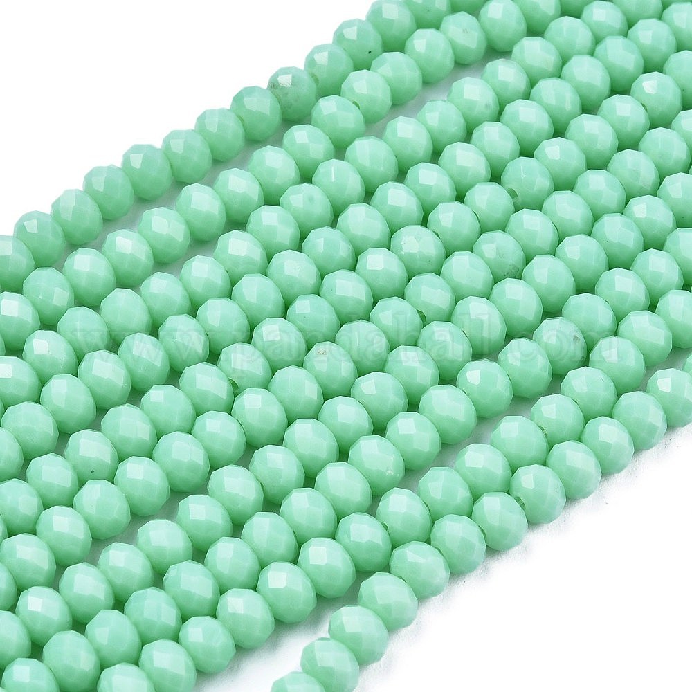 Wholesale Opaque Solid Color Glass Beads Strands - Pandahall.com