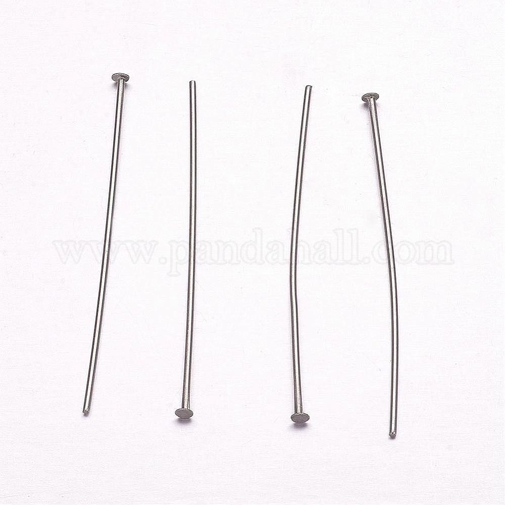 Wholesale Tarnish Resistant 304 Stainless Steel Flat Head Pins ...