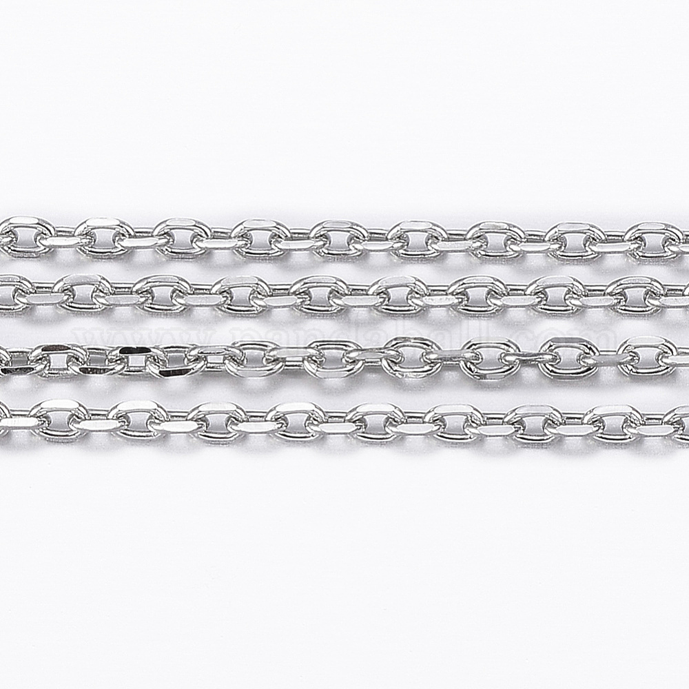 Wholesale 304 Stainless Steel Cable Chains - Pandahall.com