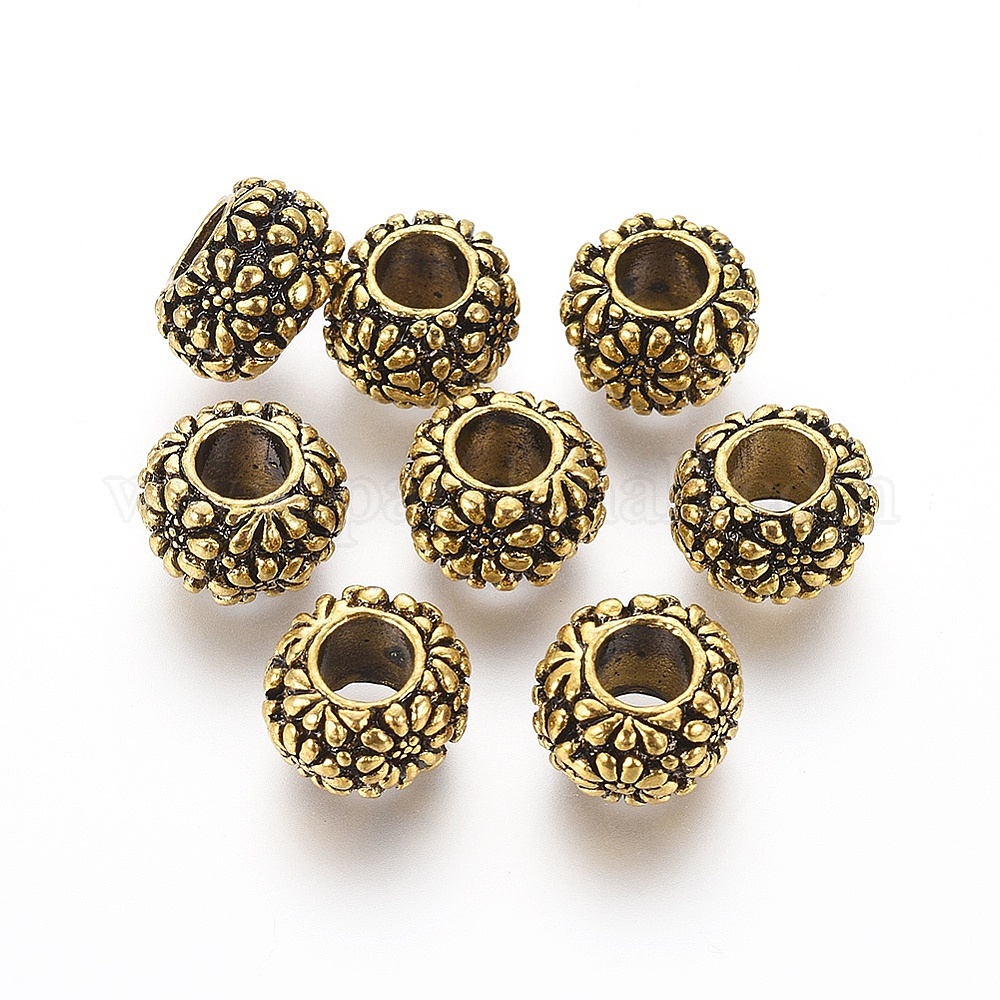 Wholesale Alloy European Large Hole Beads - Pandahall.com