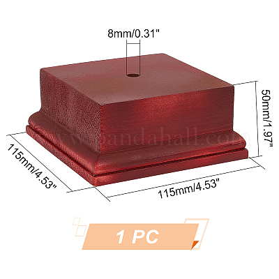 Wholesale AHANDMAKER Square Wooden Pedestal Stand Display Base ...