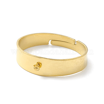 Wholesale 304 Stainless Steel Loop Ring Bases - Pandahall.com