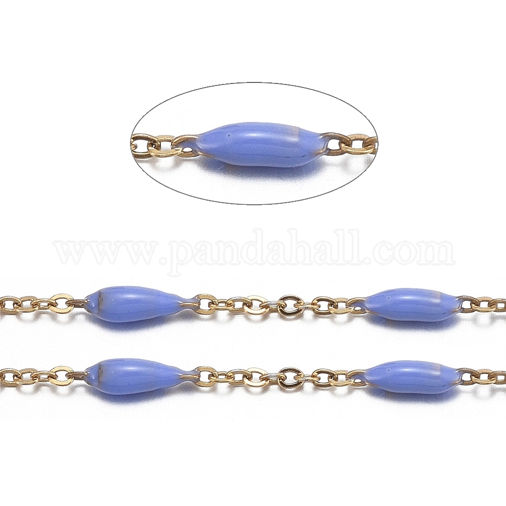 Wholesale Handmade Enamel Beaded Chains - Pandahall.com