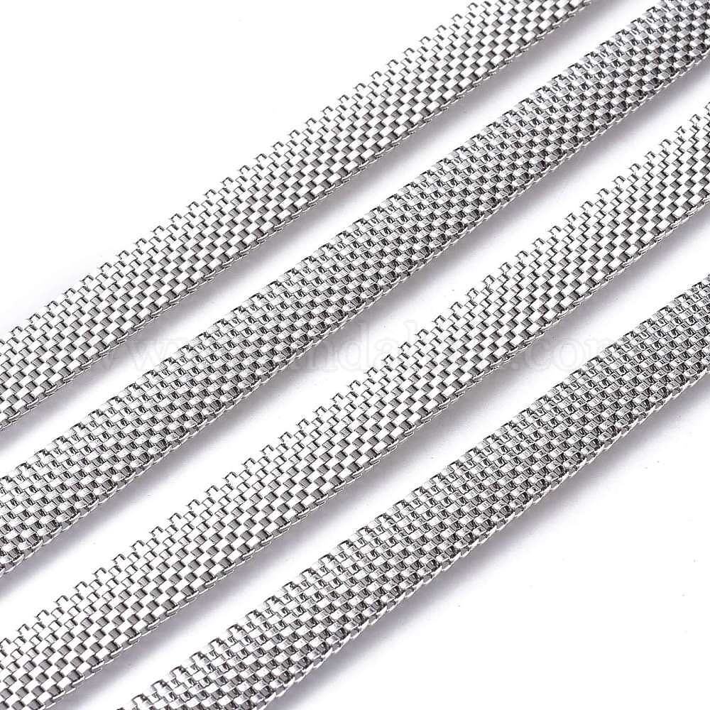 Wholesale Tarnish Resistant 304 Stainless Steel Mesh Chains/Network ...