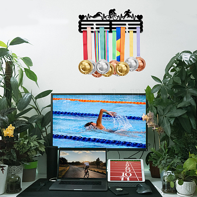 Wholesale SUPERDANT Triathlon Medal Holder Display Hanger for Heartbeat ...