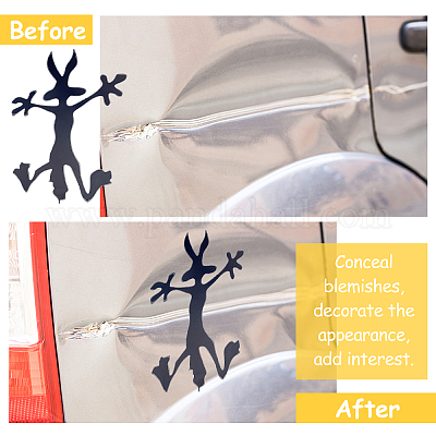 Wholesale SUPERFINDINGS 6Pcs 6 Styles Cartoon Coyote Splat Decal ...