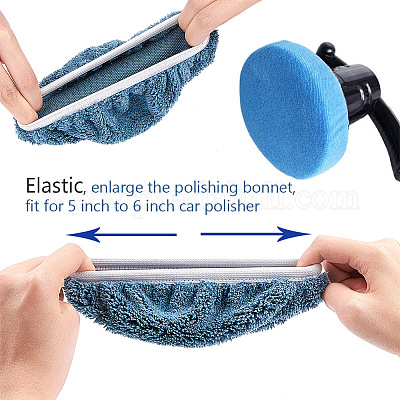 Wholesale GORGECRAFT 12 Packs Buffer Bonnets Polishing Bonnet Pads ...