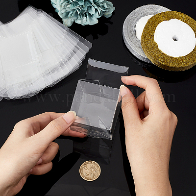 Wholesale BENECREAT Transparent Plastic PVC Box Gift Packaging ...