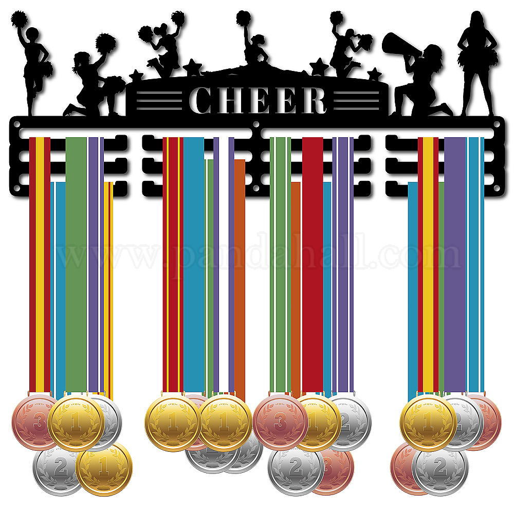 Wholesale CREATCABIN Cheerleader Medal Hanger Display Cheer Medal ...