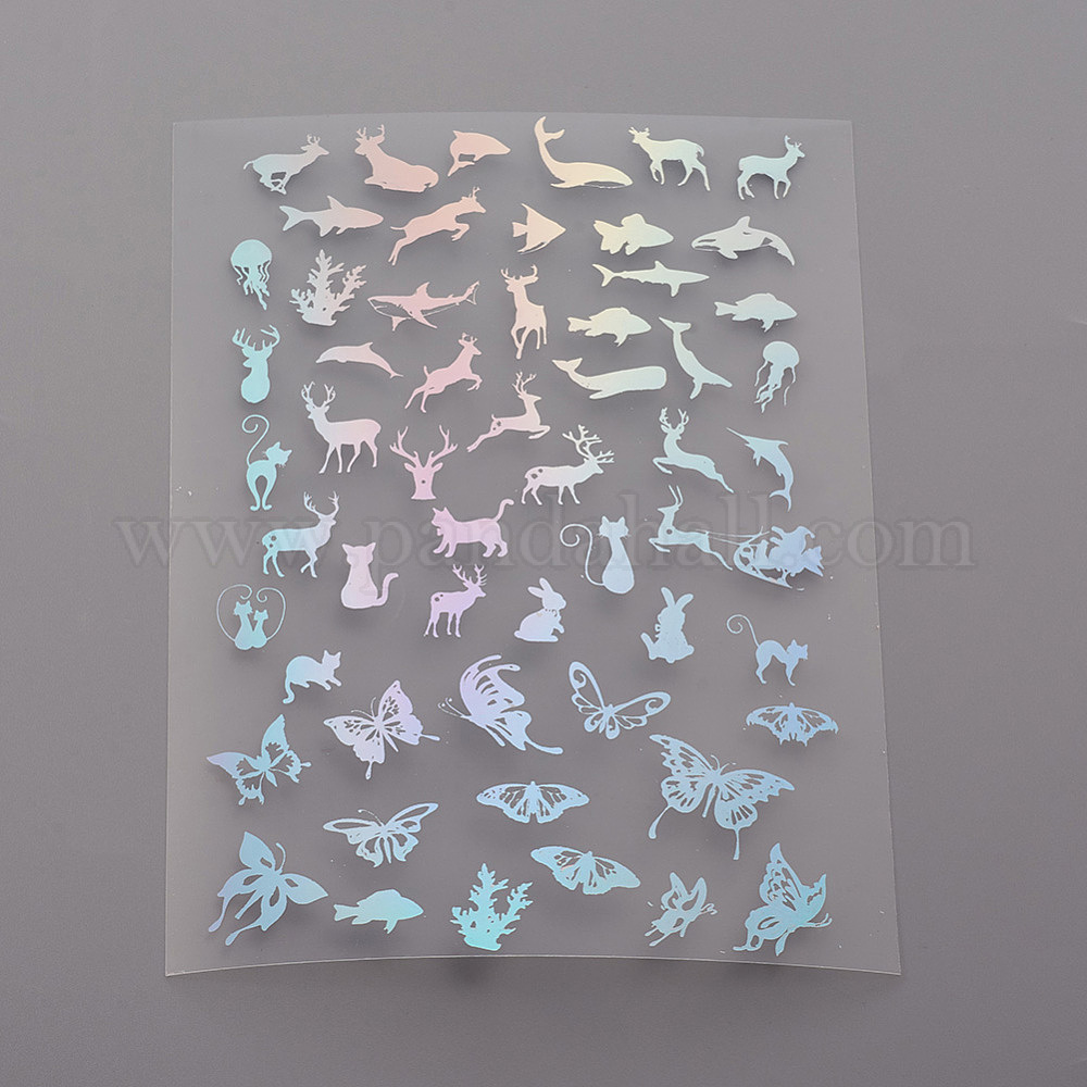 Wholesale Waterproof Transparent Plastic Stickers - Pandahall.com