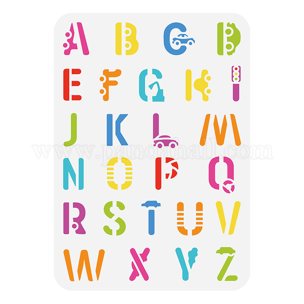 Wholesale FINGERINSPIRE Car Letters Painting Stencil 11.7x8.3inch Large ...