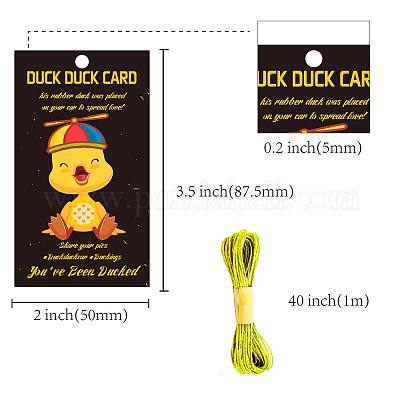 Wholesale CREATCABIN 50Pcs You've Been Ducked Cards Duck Tags Card ...