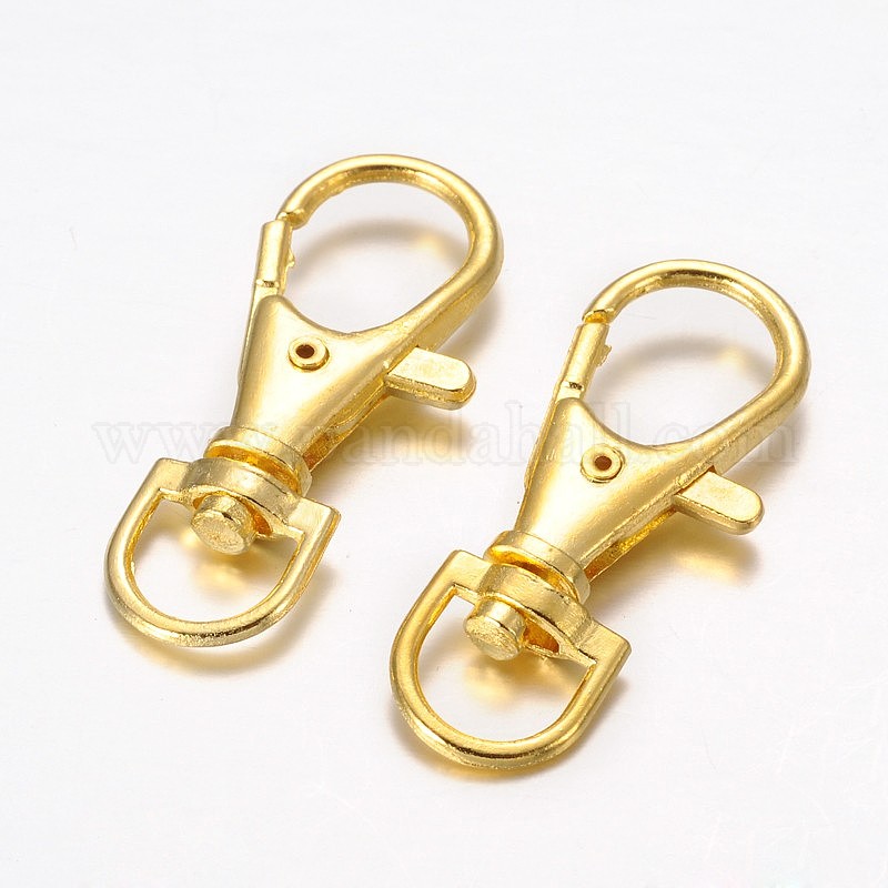 Wholesale Alloy Swivel Lobster Claw Clasps - Pandahall.com