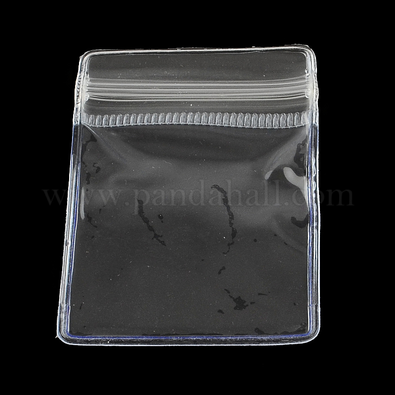 Wholesale Rectangle PVC Zip Lock Bags - Pandahall.com