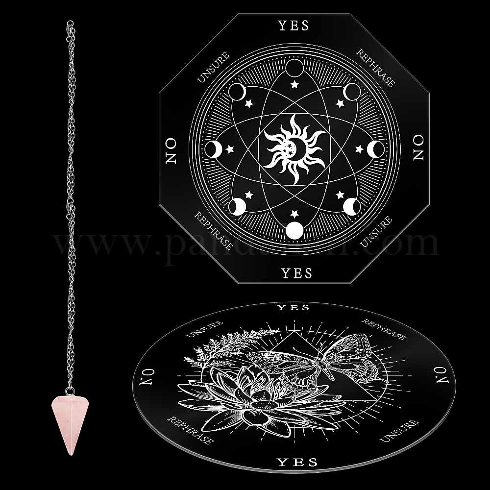 Wholesale CRASPIRE Pendulum Board Mini Butterfly Dowsing Divination ...