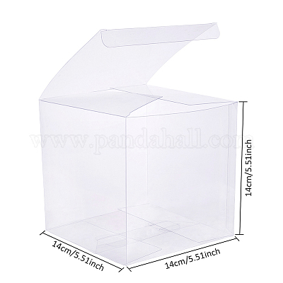 Wholesale BENECREAT 10PCS Clear Wedding Favour Boxes 5.5x5.5x5.5 ...