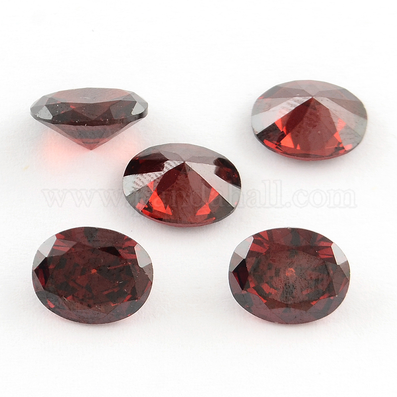 Wholesale Oval Shaped Cubic Zirconia Pointed Back Cabochons - Pandahall.com