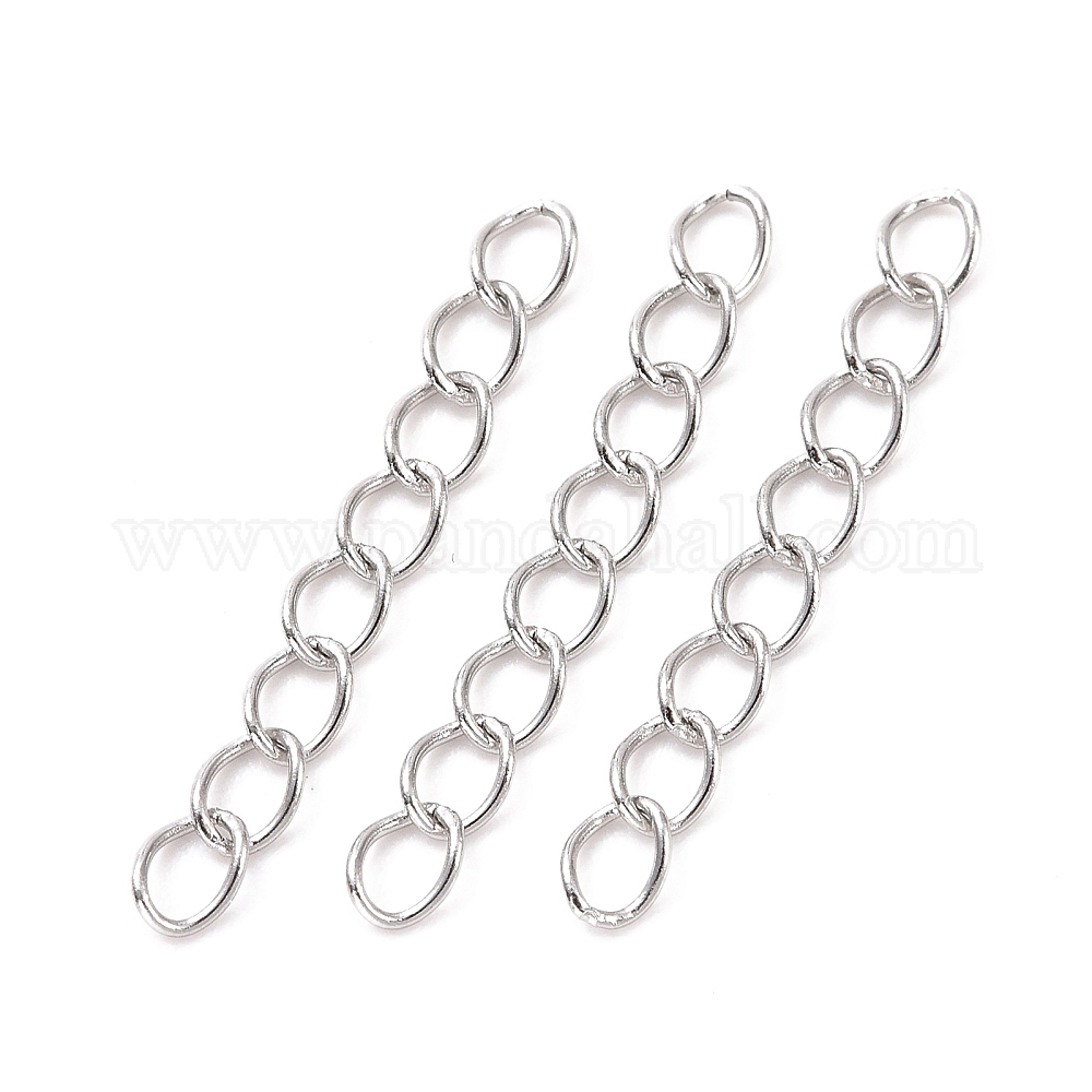 Wholesale 304 Stainless Steel Curb Chains Extender - Pandahall.com