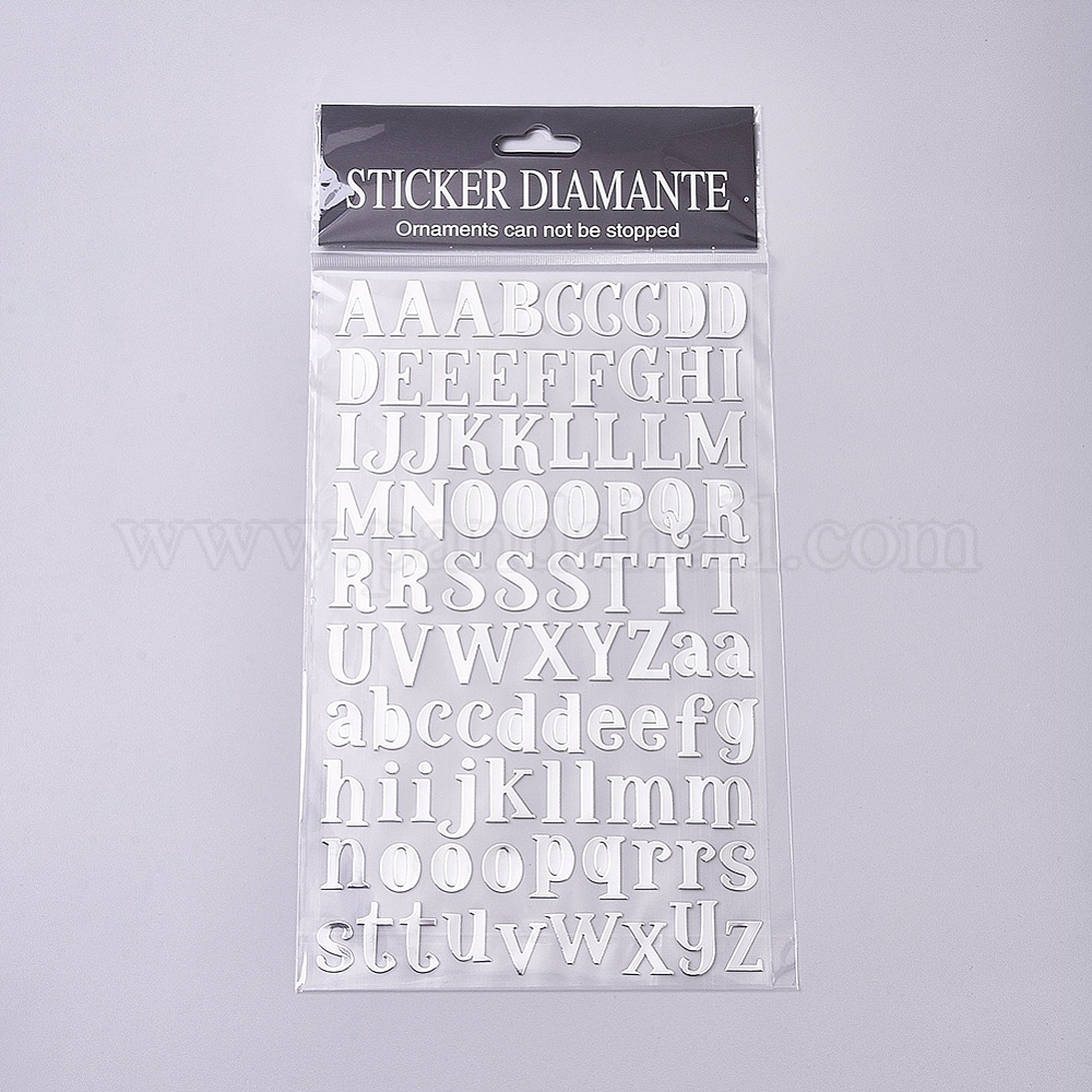Wholesale Waterproof Plastic Decorations Stickers - Pandahall.com