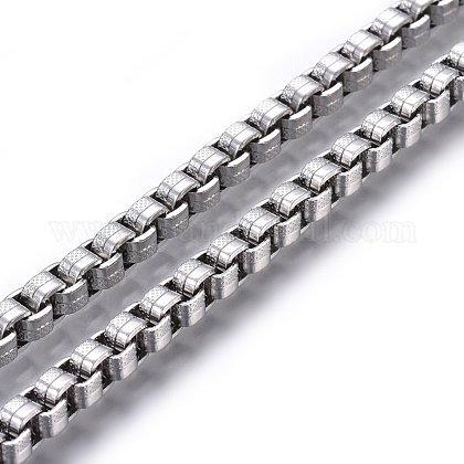 Cadenas de caja de 304 acero inoxidable al por mayor para bisuterías ...