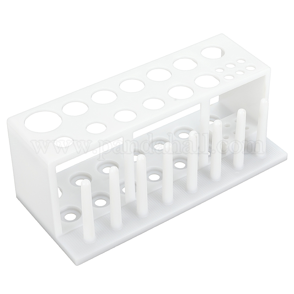 Wholesale 19-Hole Plastic Test Tube Holder - Pandahall.com