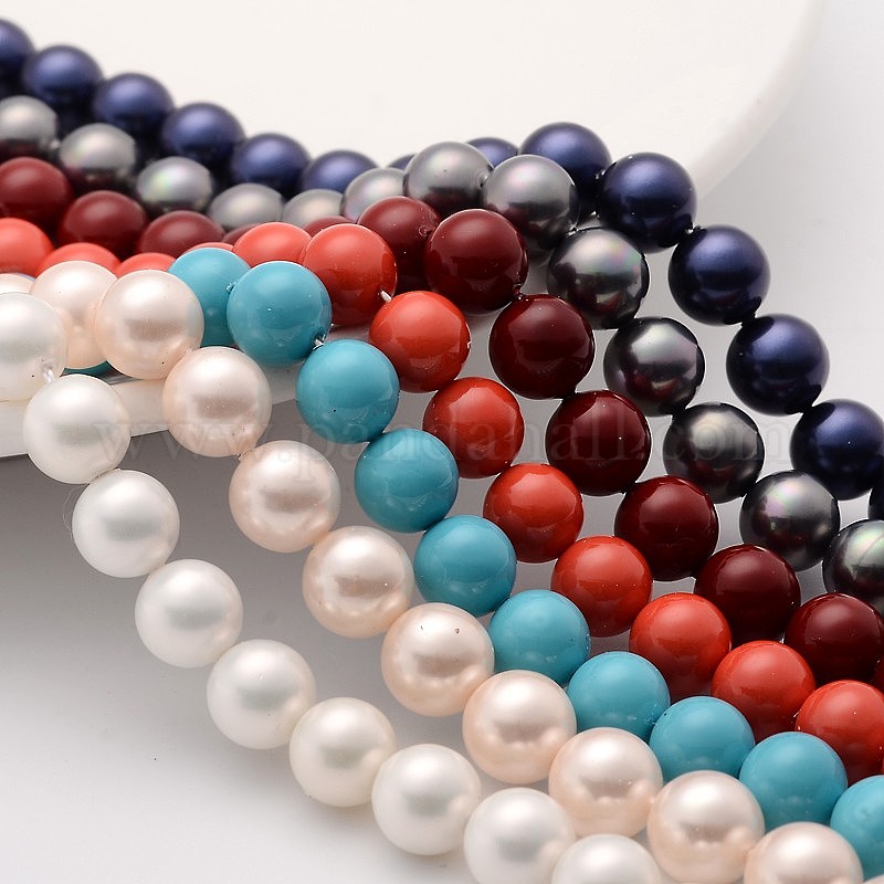 Wholesale Shell Pearl Beads Strands - Pandahall.com