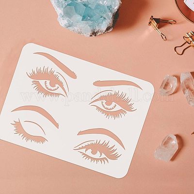 Wholesale FINGERINSPIRE Eye Stencils for Painting 29.7x21cm Large ...