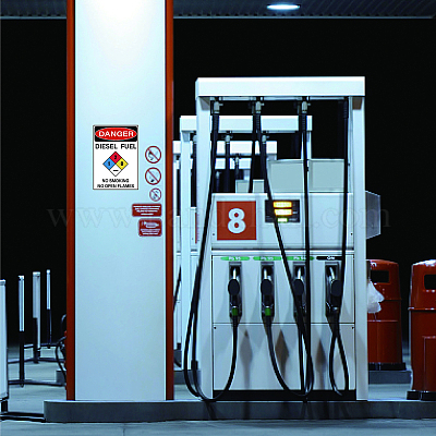 Wholesale CRASPIRE Danger Diesel Fuel Sticker 5-Pack Danger Diesel Fuel ...