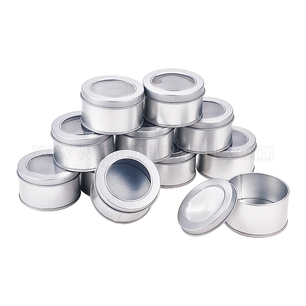 Wholesale Round Iron Tin Cans - Pandahall.com
