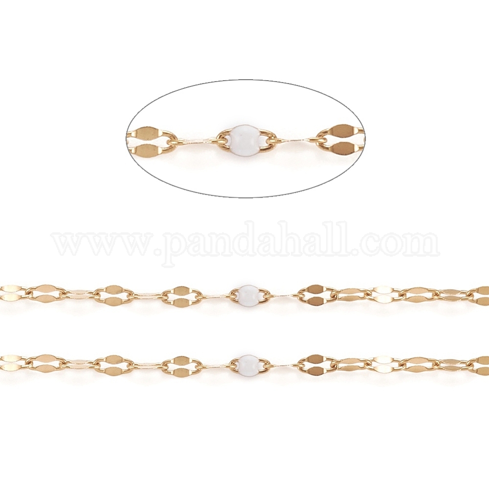 Wholesale Handmade Stainless Steel Dapped Chains - Pandahall.com