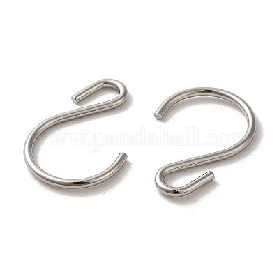 Wholesale 304 Stainless Steel S-Hook Clasp - Pandahall.com