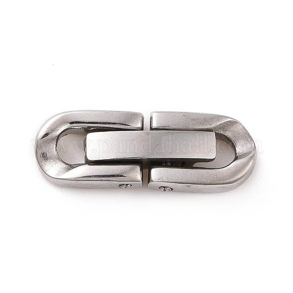 Wholesale 304 Stainless Steel Fold Over Clasps - Pandahall.com