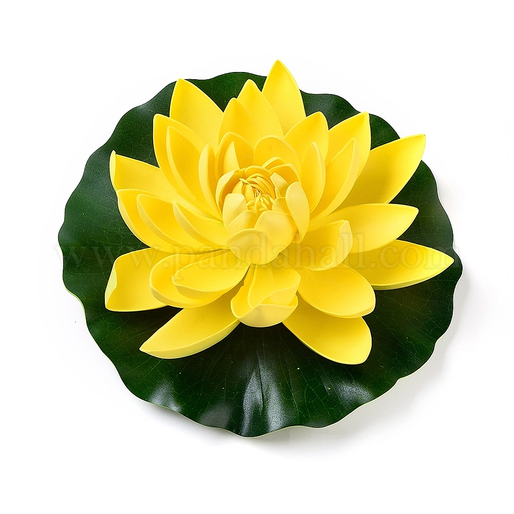 Wholesale Artificial Plastic Lotus Flowers - Pandahall.com