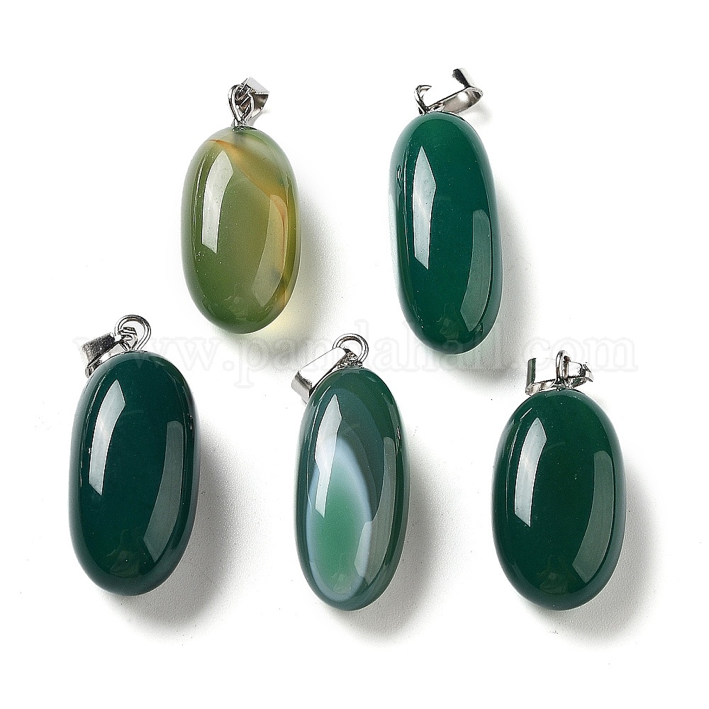 Wholesale Natural Agate Dyed Pendants - Pandahall.com
