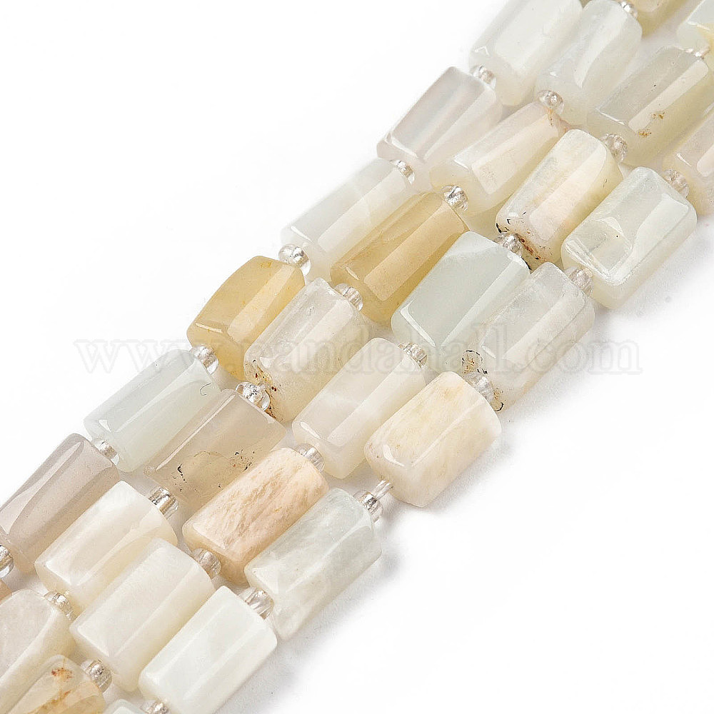 Wholesale Natural White Moonstone Beads Strands - Pandahall.com