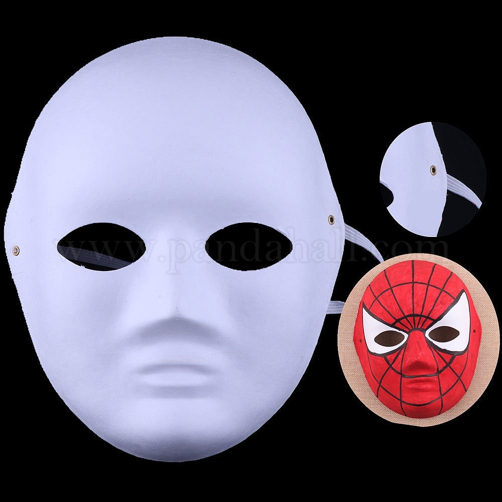 Wholesale DIY Unpainted Masquerade Mask - Pandahall.com
