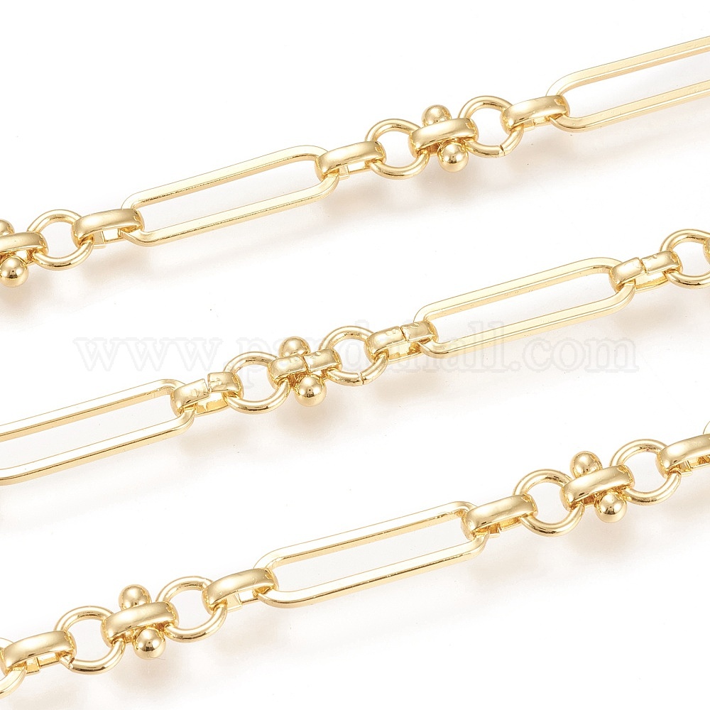 Wholesale Brass Handmade Link Chains - Pandahall.com