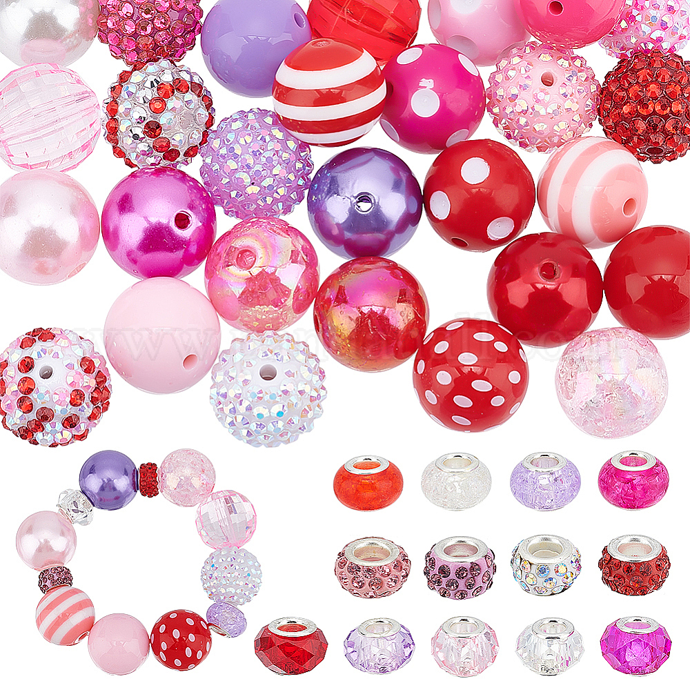 Wholesale PH PandaHall 54pcs Beadable Pen Beads - Pandahall.com