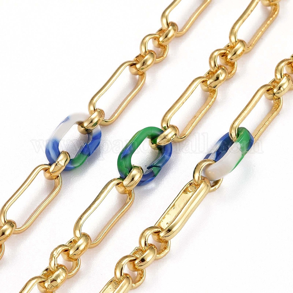Wholesale Handmade Brass Link Chains - Pandahall.com
