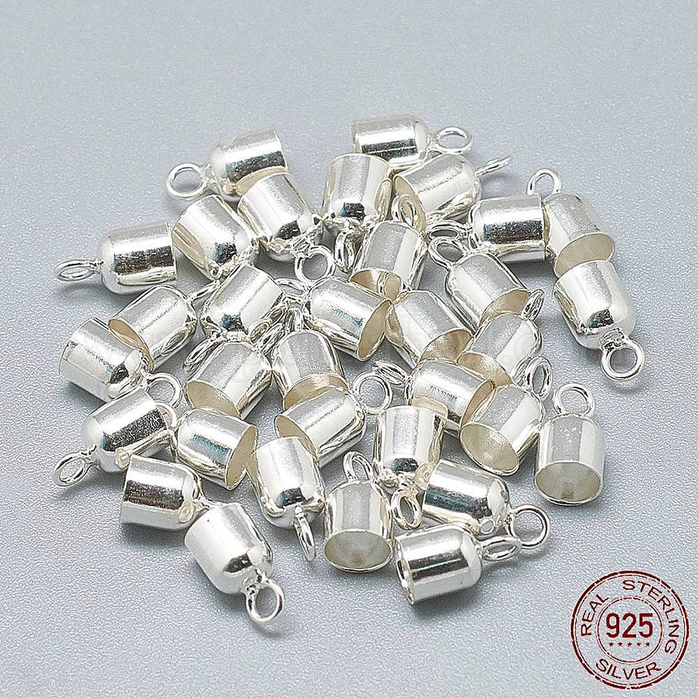 Wholesale 925 Sterling Silver Cord Ends - Pandahall.com